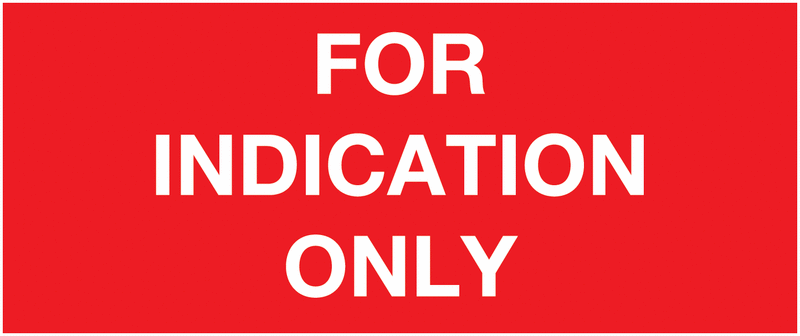 For Indication Only Nylon Cloth Write-On Labels | Seton