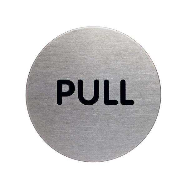 Pull Round Door Signs | Seton