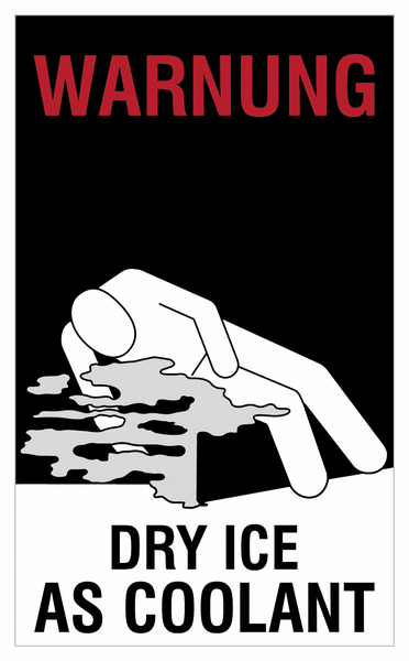 "Dry Ice" Gefahrkennzeichnung bestellen | SETON
