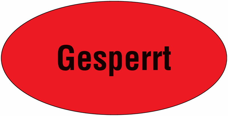 Maschinen Gesperrt-Aufkleber kaufen & richtig markieren | SETON