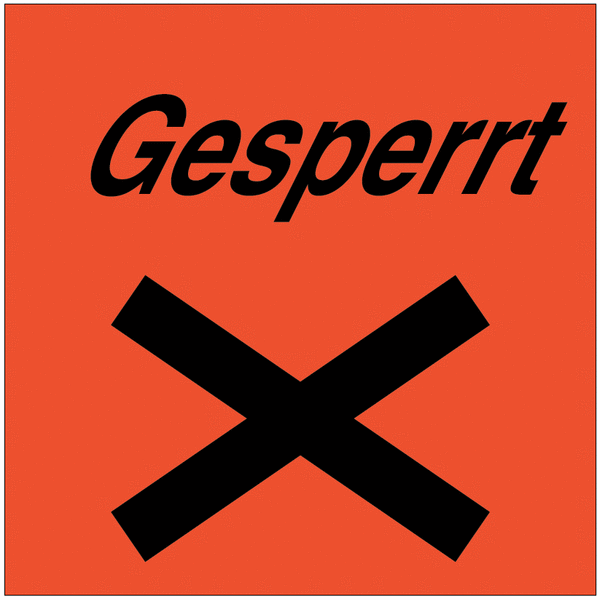 Maschinen Gesperrt-Aufkleber kaufen & richtig markieren | SETON
