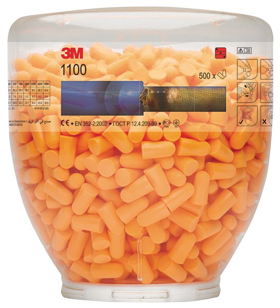 3M™ E-A-R™ 1100 37dB Single-Use Ear Plug Refill | Seton