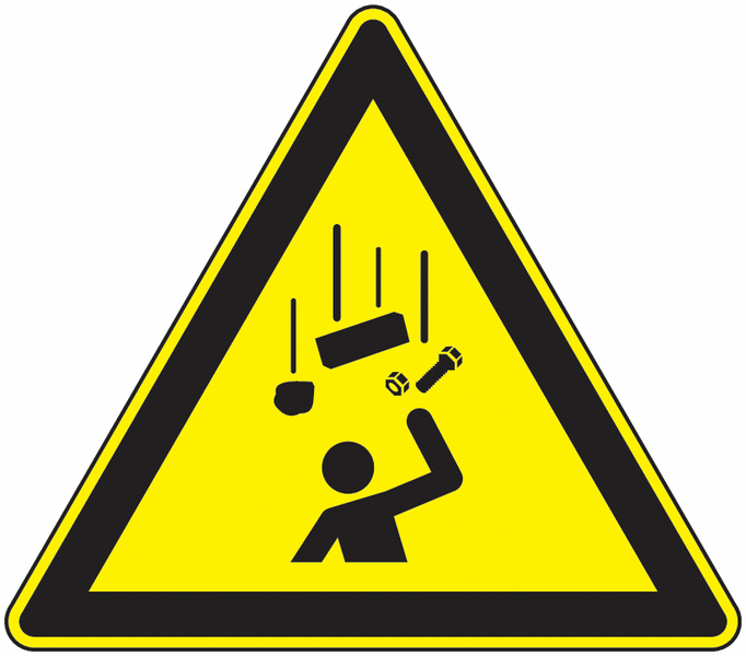 Panneaux risques de chutes et blessures et pictogrammes | Signals