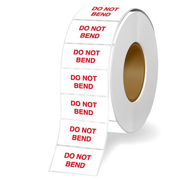 Packaging Labels - Do Not Bend | Seton