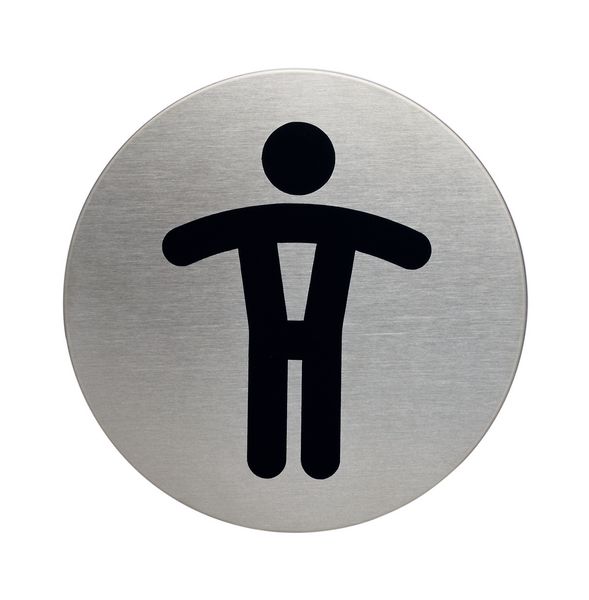 Male / Gentlemens Round Door Sign | Seton