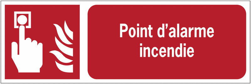 Pictogramme alarme incendie, panneaux et points d'alarme | Seton
