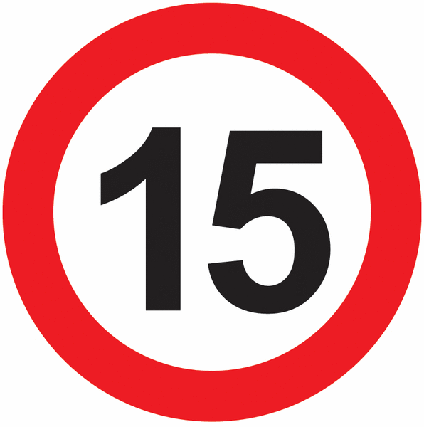 Promote Responsible Driving with our Speed Limit Signs | Seton