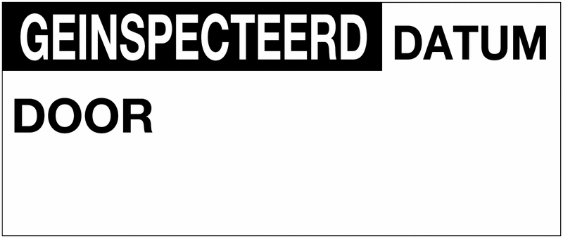 Controlestickers | Seton