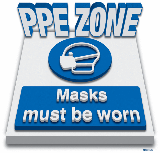 Respirator Signs - Wide Variety - Fast, Easy Delivery | Seton