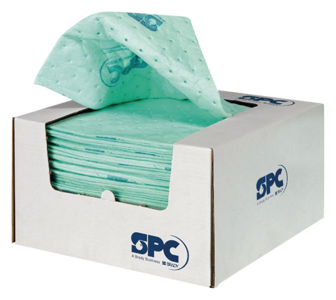 Absorbent Sheets For Hazardous Chemicals. Fast Delivery | Seton