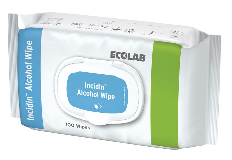 Lingette alcool désinfectante Incidin - dispositif médical | Securimed