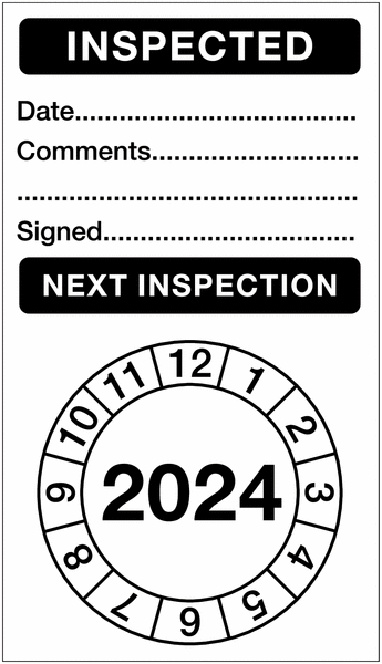 Inspected - Inspection Labels | Seton