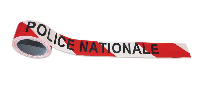 Ruban de signalisation - Police nationale - Rubalise | Seton