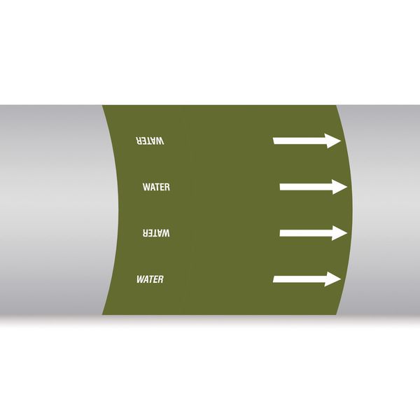 British Standard Pipe Marker- Water | Seton