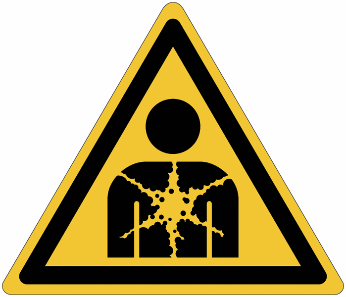 Pictogramme Danger substance dangereuse ISO 7010 - W071 | Seton