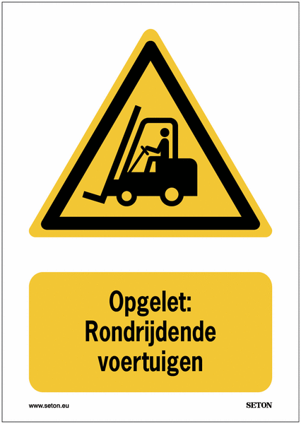 Waarschuwingsborden en stickers voor bedrijfssignalering | Seton