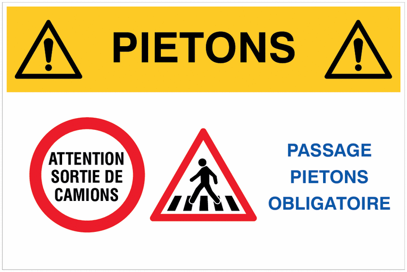 Panneau De Passage Pour Piétons Png