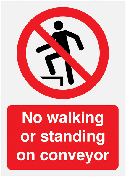 No Walking Sign Uk