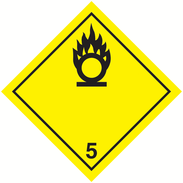 Explosive 1.2C Easy Peel Hazard Diamond | Durable Labels | Seton
