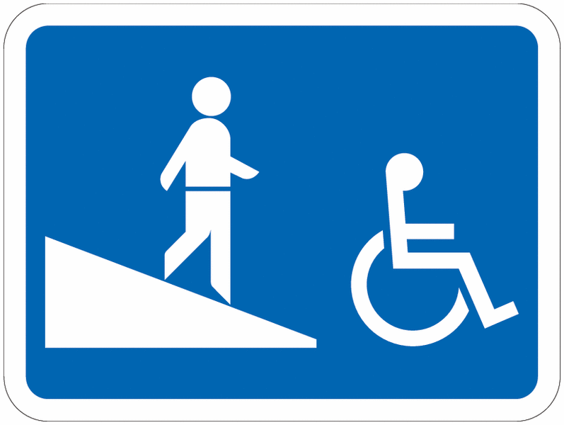 Traffic Signs - Subway Ramp. Fast, Fuss-Free Delivery | Seton