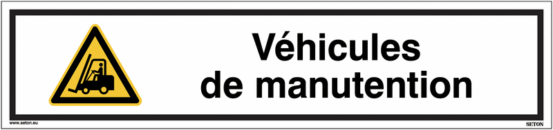 Pictogramme chariot élévateur - Tous nos produits | Seton