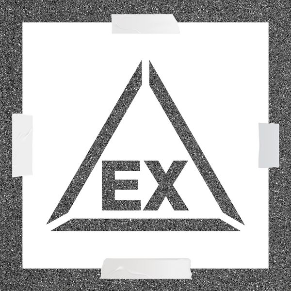 Road marking stencils: car park stencils with road | Seton
