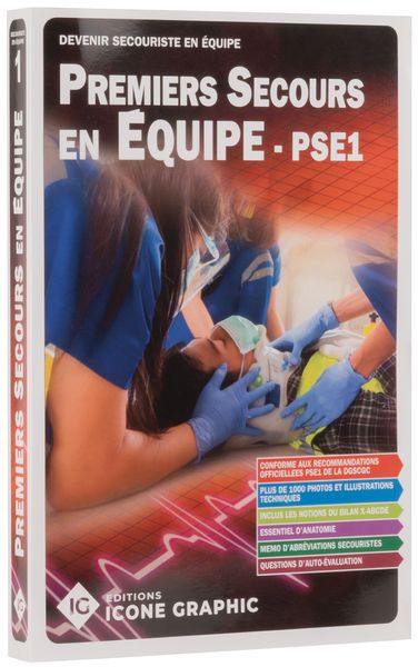 Le livre du secouriste PSE1 | Securimed