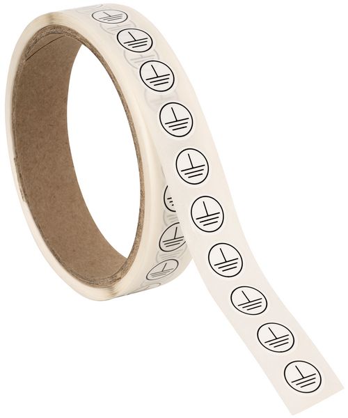 Stickers voor elektriciteitskabels "aardingsgeleider" | Seton