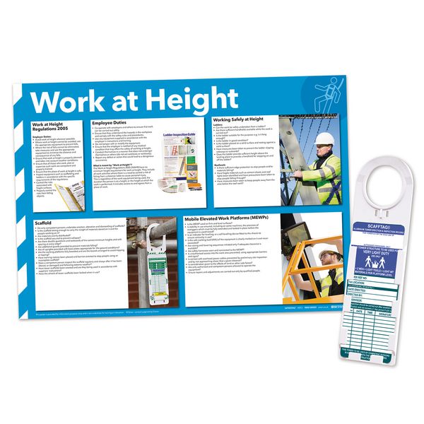 Towertag & Work at Height Poster Sign Kit | Seton