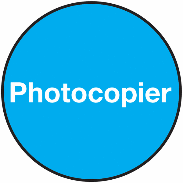 Photocopier - Plug Warning Labels | Seton
