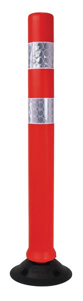 Balise souple Ø 100 mm rouge éjectable | Signals