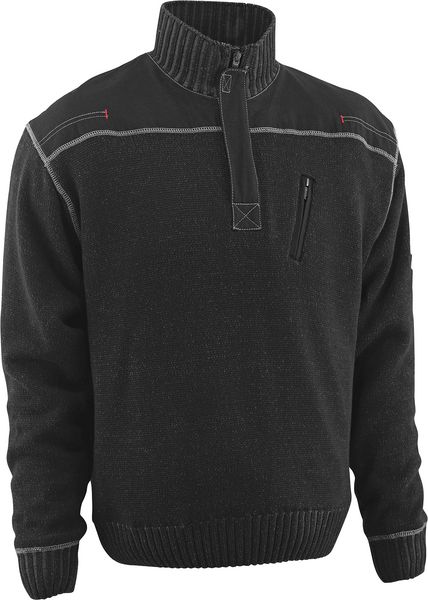 Pull en coton demi zippé | Signals