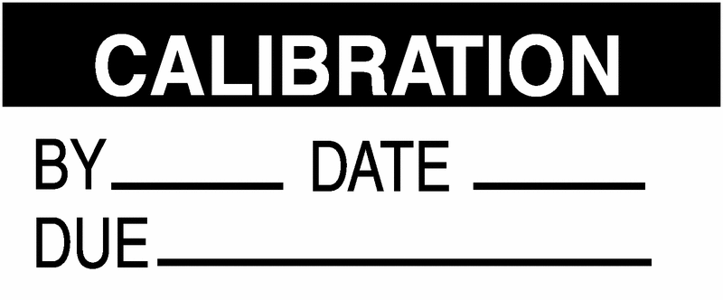 Colour-Coded Self-Laminating Calibration Labels | Seton