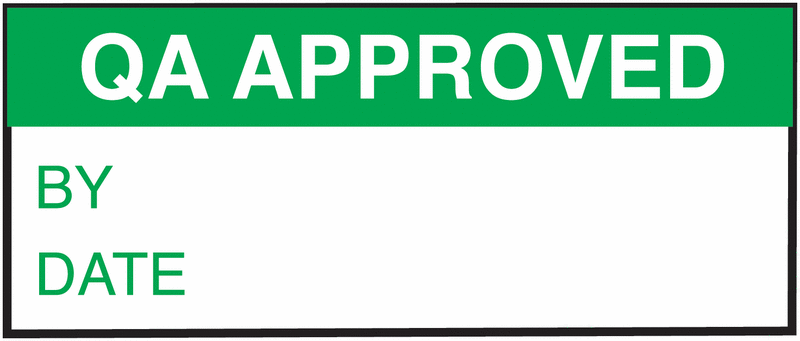 Quality Control Labels to Ensure Compliance and Accuracy | Seton
