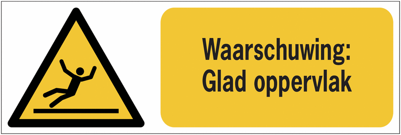Pictogrammen valgevaar, struikelgevaar, doorvalgevaar | Seton