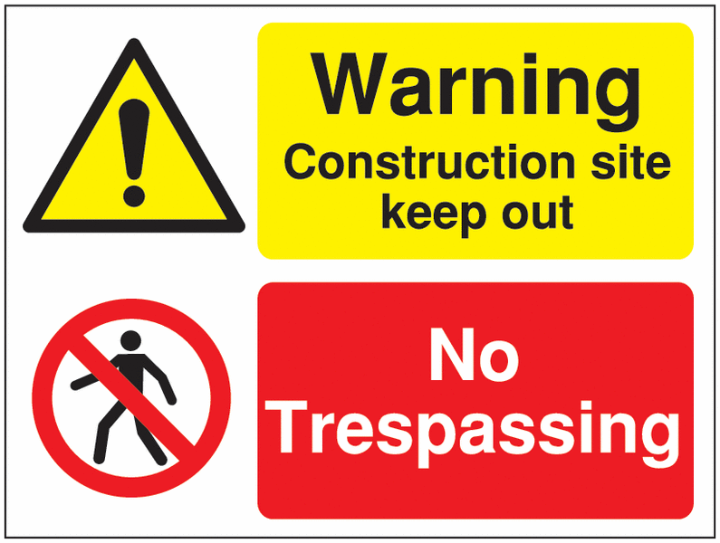 Multi-Message Signs - Warning Construction Site | Seton