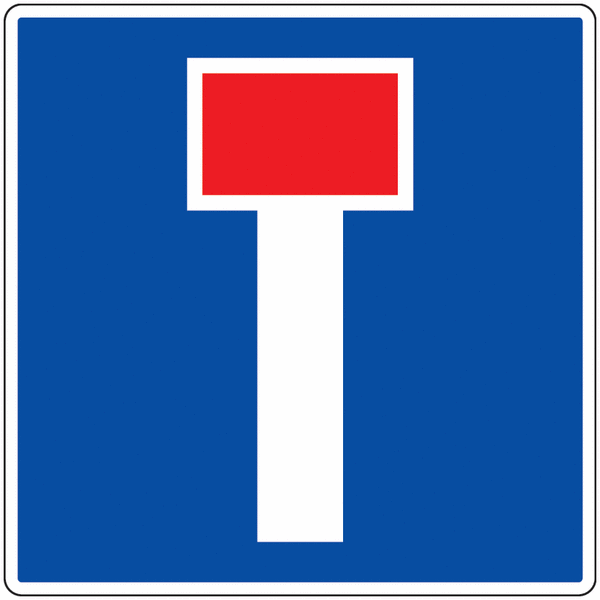 Panneau Voie sans issue | Signals