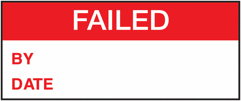 Failed By Self-Laminating Write-On Labels | Seton