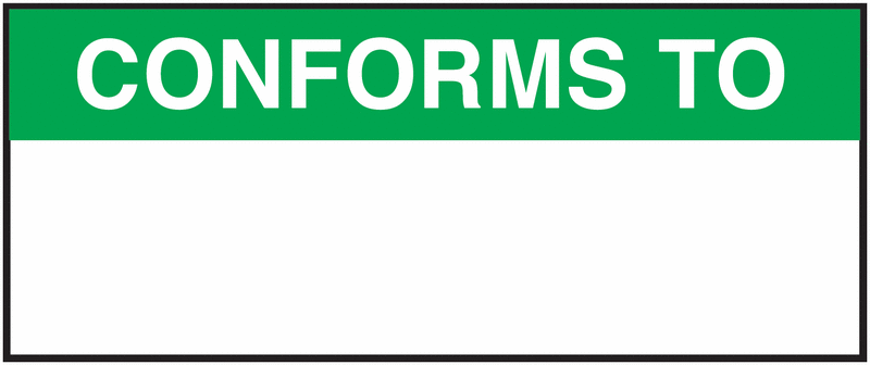Conforms To Nylon Cloth Write-On Labels | Seton