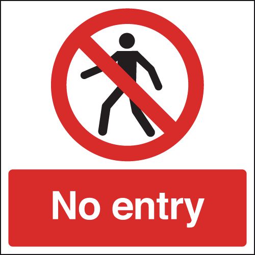 No Entry Signs | Seton