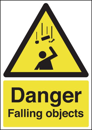 Danger Falling Objects Sign | Seton