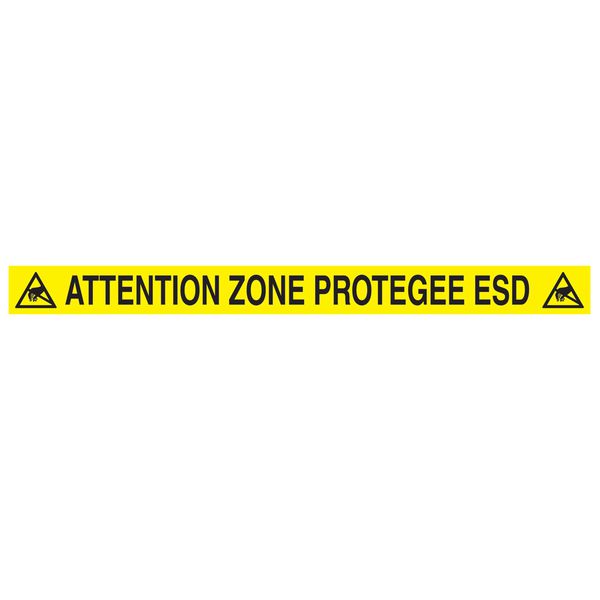 Autocollant au sol Zone protégée ESD | Signals