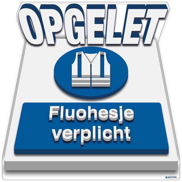 Pictogrammen PBM en PBM-borden bedrijfsveiligheid | Seton