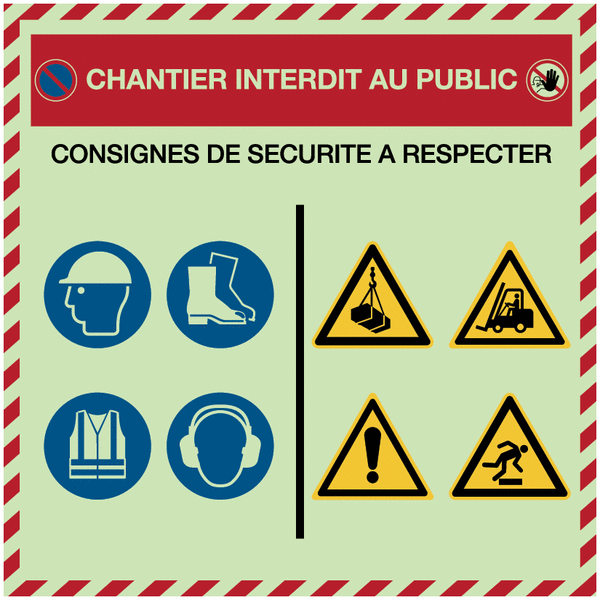 Panneaux de chantier, signalisation temporaire travaux | Seton