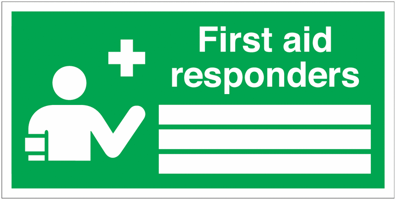 First Aid Responders Sign | Seton