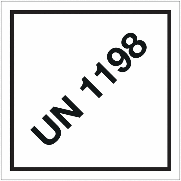 UN Hazard Warning Diamonds Labels - 1198 | Seton