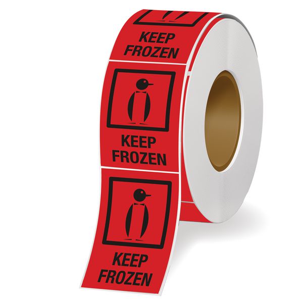 Keep Frozen - International Shipping Labels | Seton