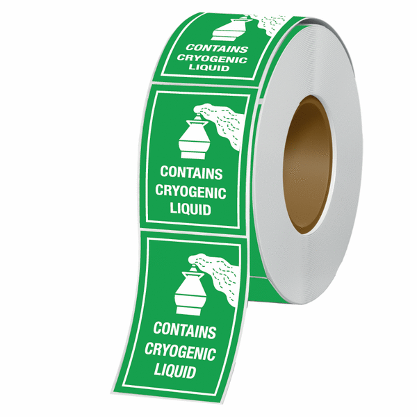 Cryogenic Handling - Shipping and Packing Labels - Fast | Seton