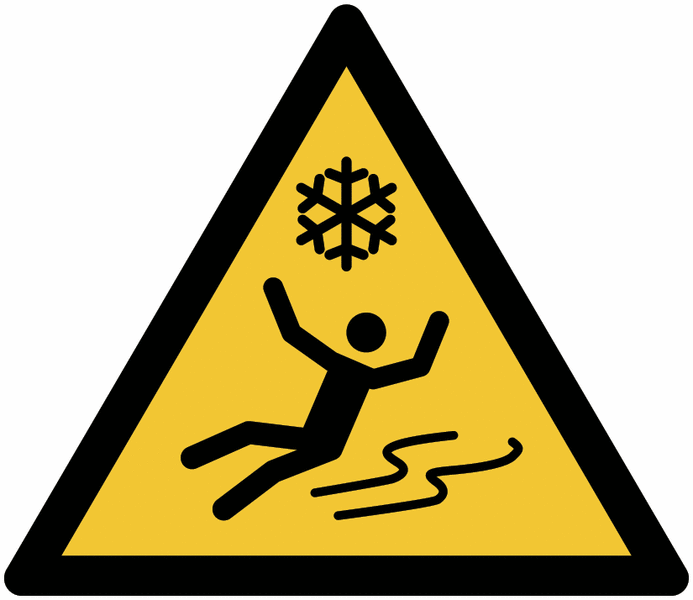 Señal con pictograma "Riesgo de resbalar" | Seton