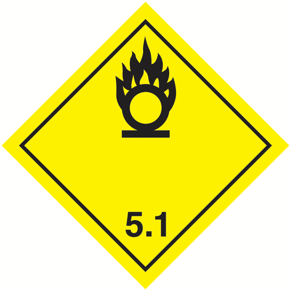 Hazard Diamonds Labels | Perfect For Dangerous Goods | Seton